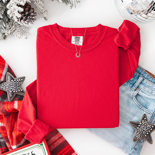 Comfort Colors Long-Sleeve Tee – All About Blanks